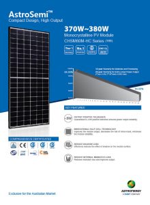 Astronergy Australia Solar Panels - Gold Coast Solar Systems